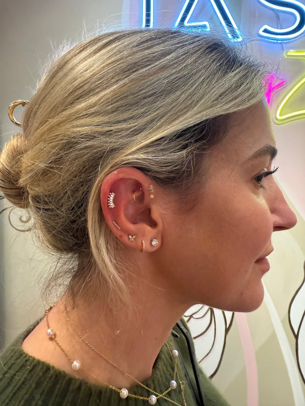New Book Piercing Session