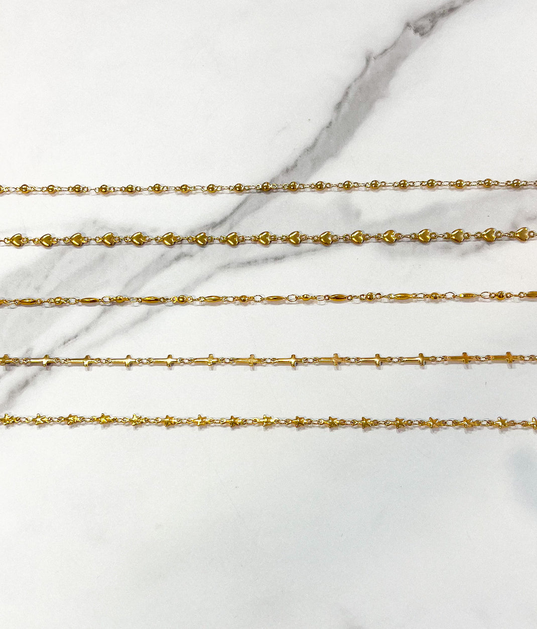 Chic Chain Necklaces: Gold, Silver, Pearls – Jasel Jewelry